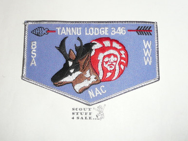 Order of the Arrow Lodge #346 Tannu f8 Flap Patch