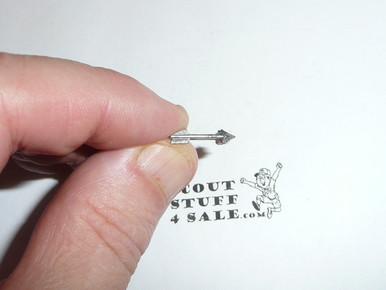 Order of the Arrow Silver Arrow Lapel Pin STERLING