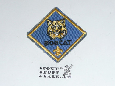 Bobcat Cub Scout Rank, twill, 70's-2000's
