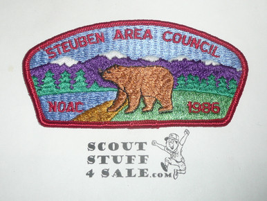 Steuben Area Council sa4 CSP - 1986 NOAC Wakanda OA Lodge #186 MERGED
