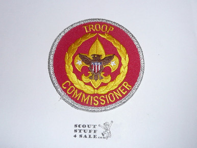 Neighborhood Commissioner / Troop Commissioner Patch (NC10) 1973-? Lt ...