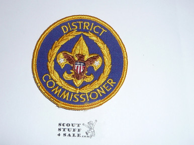 District Commissioner / Deputy Scout Commissioner Patch (DSC8) 1970-1972