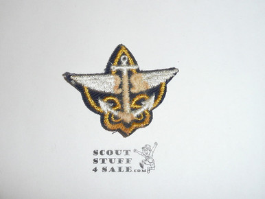 Explorer Apprintice Patch CAW small cut out Patch on Blue small food mark