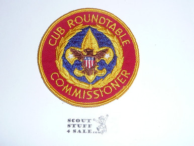 Cub Scout Roundtable Commissioner Patch (C-RC2) 1972-1990
