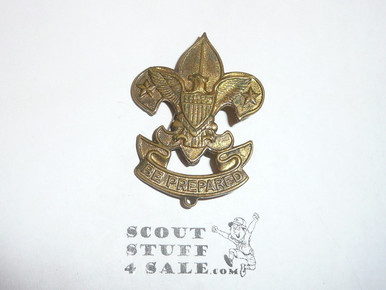 First Class Hat Pin, Vertical safety Pin Clasp, Squatty Crown, 45mm ...