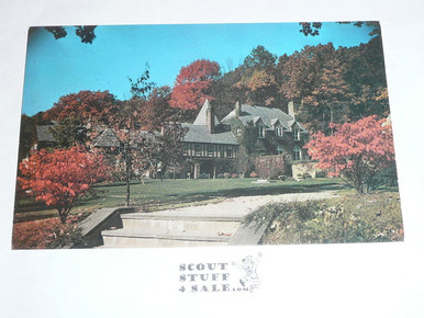 Schiff Scout Reservation Post card Main House