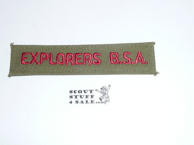 Program Strip - Explorers B.S.A. used