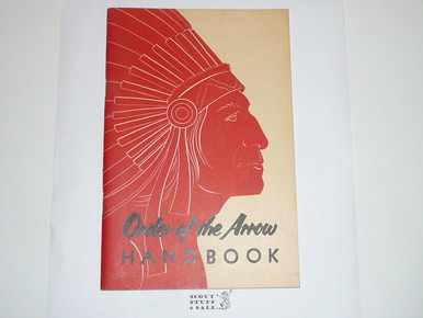 1959 Order of the Arrow Handbook 3-59 Printing