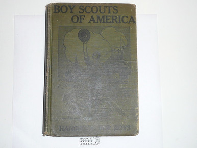 1911 Boy Scout Handbook First Edition Second Printing Hardbound 404 ...