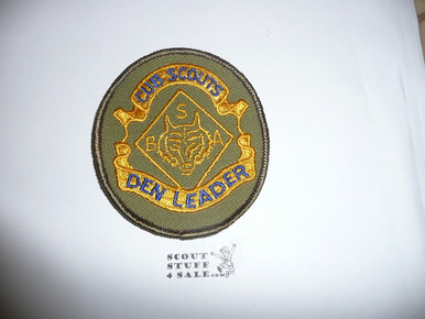 Cub Scout Den Leader Patch (C-DL1) 1967-1972