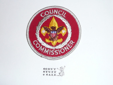 Council Commissioner Patch (SC9) 1973-?