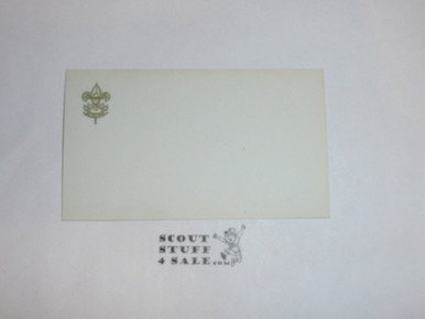 Boy Scout Business Card Blank