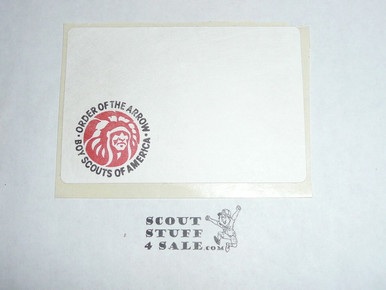 Order of the Arrow Single Name Tag with Old Logo