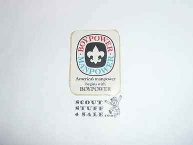 America's Manpower begins with Boypower Boy Scout National Theme small ...