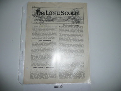 1937 June The Lone Scout Magazine