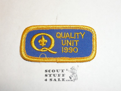 Quality Unit Patch 1990