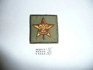 Star Rank Patch - 1965-1971 - Fine Twill Type 11b used