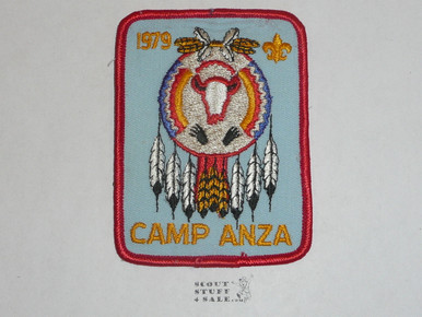 Camp Anza Patch, Orange County Council, 1979
