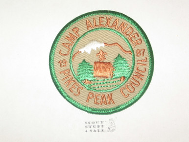 Camp Alexander Patch, Pikes Peak Council, 1987