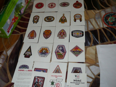 National Order of the Arrow Conference (NOAC), 1990 Wide Game Card Set
