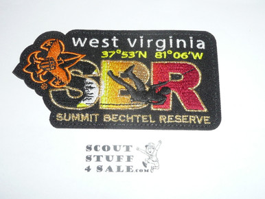 Summit Bechtel Reserve Patch, black background