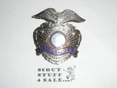 Explorer Scout Metal Police/Fire Badge