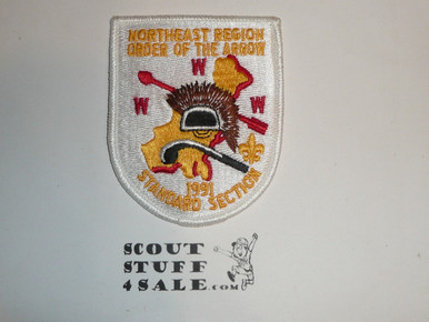 1991 Northeast Region Order of the Arrow Standard Section Award Patch