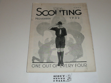 1932, November Scouting Magazine Vol 20 #11