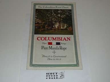 1925 Columbian Rope Company Knot Chart