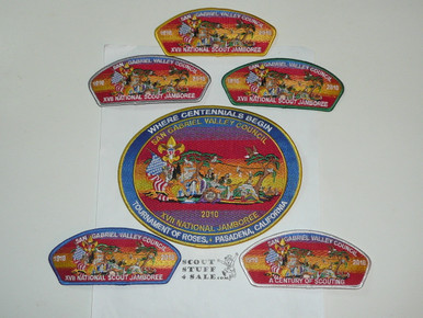 2010 National Jamboree JSP - San Gabriel Valley Council Complete Set of ...