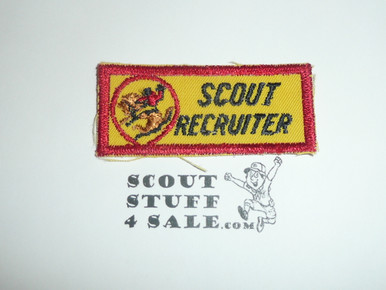 Region 8 Scout Recruiter c/e Twill Patch - Original