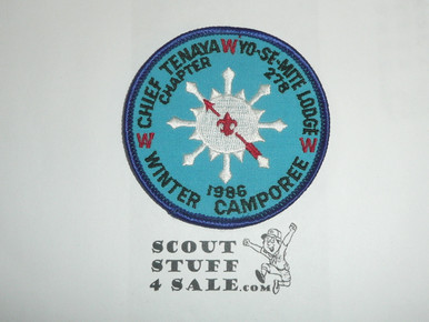 Order of the Arrow Lodge #278 Yo-Se-Mite 1986 Chief Tenaya Chapter ...