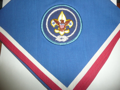 1987-1988 Boy Scout World Jamboree BSA Contingent Staff Neckerchief