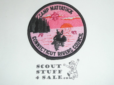 Camp Mattatuck Patch, Connecticut Rivers Council, 1997