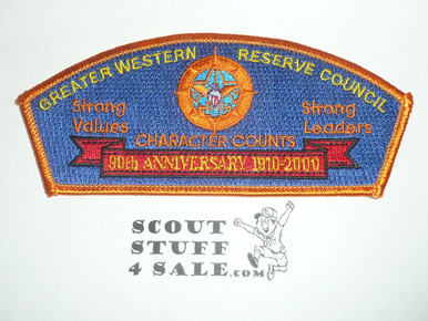 Greater Western Reserve Council sa13 CSP - Scout
