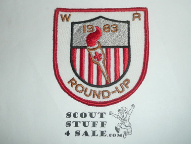 Western Region 1983 Round-up Patch