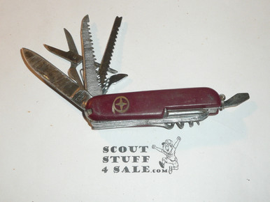 Chinese Knock-off of a Swiss Army Pocket Knife, used
