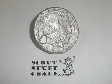 Coin Plaster Neckerchief Slide