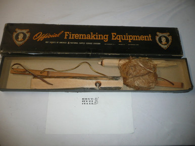 1963 Official Boy Scout Fire Making Kit