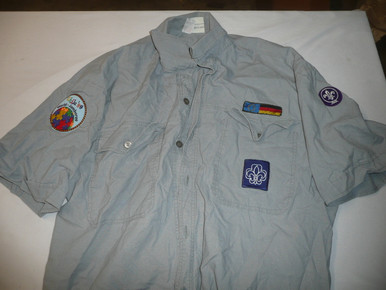 1999 World Jamboree German (?) Contingent Boy Scout Uniform Shirt