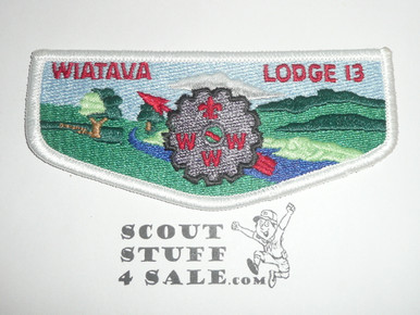 Order of the Arrow Lodge #13 Wiatava s20 Flap Patch - Boy Scout