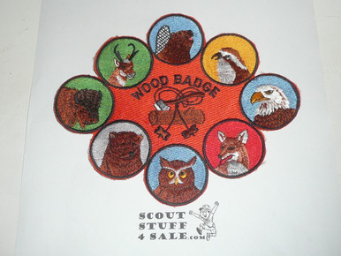 Wood Badge Patrols Jacket Patch, 7" W x 6" H