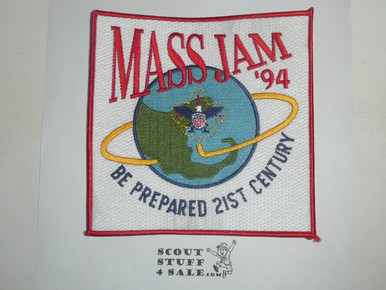 1994 MASS Jam (Massachusetts Jamboree) Jacket Patch