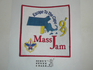 1999 MASS Jam (Massachusetts Jamboree) Jacket Patch
