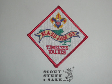 2003 MASS Jam (Massachusetts Jamboree) Patch
