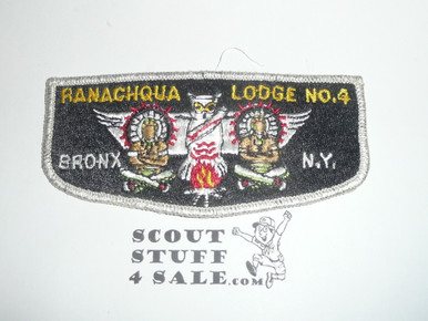 Order of the Arrow Lodge #4 Ranachqua s5 Patch