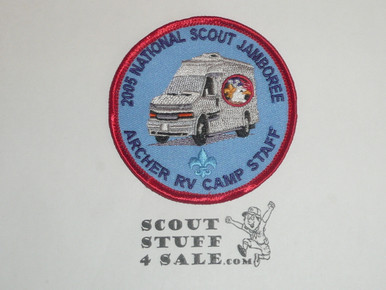 2005 National Jamboree Archer RV Camp Staff Patch