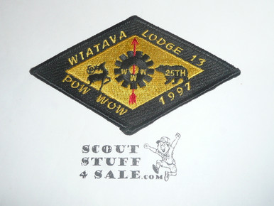 Order of the Arrow Lodge #13 Wiatava 1997 Pow Wow Patch