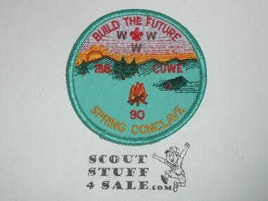 Order of the Arrow Lodge #218 Cuwe 1990 Spring Conclave Patch