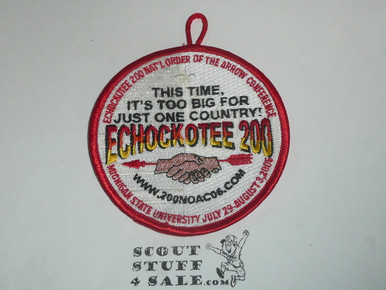 Order of the Arrow Lodge #200 Echockotee r11 2006 NOAC Round Patch
